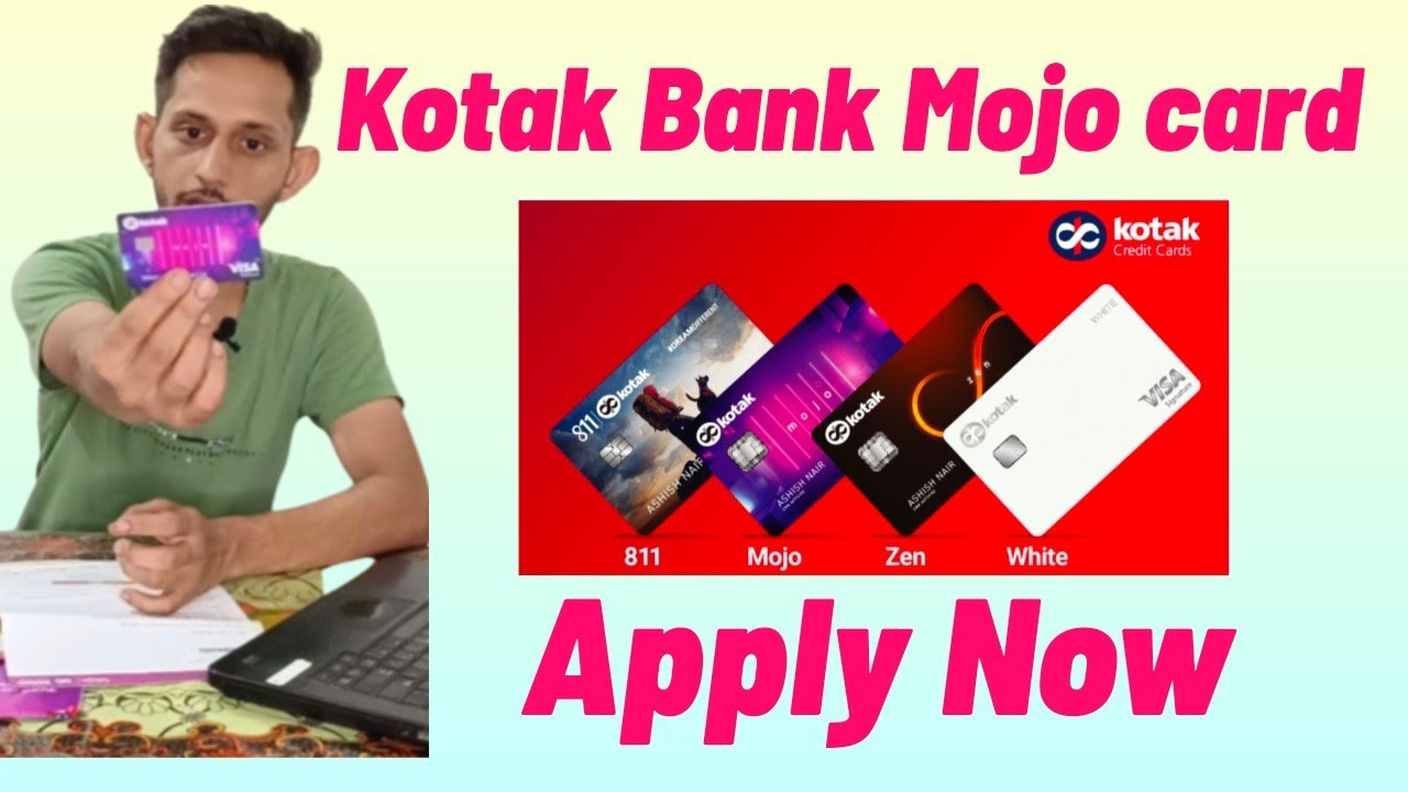 🤑Kotak Bank Mojo Platinum Credit Card Apply Process l Unboxing & Review ...