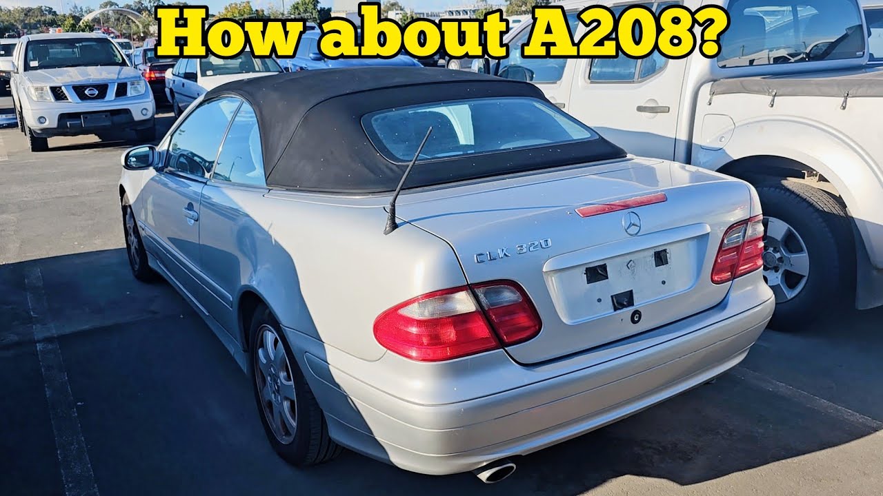 2000 CLK320 Convertible A208, how about this? - YouTube