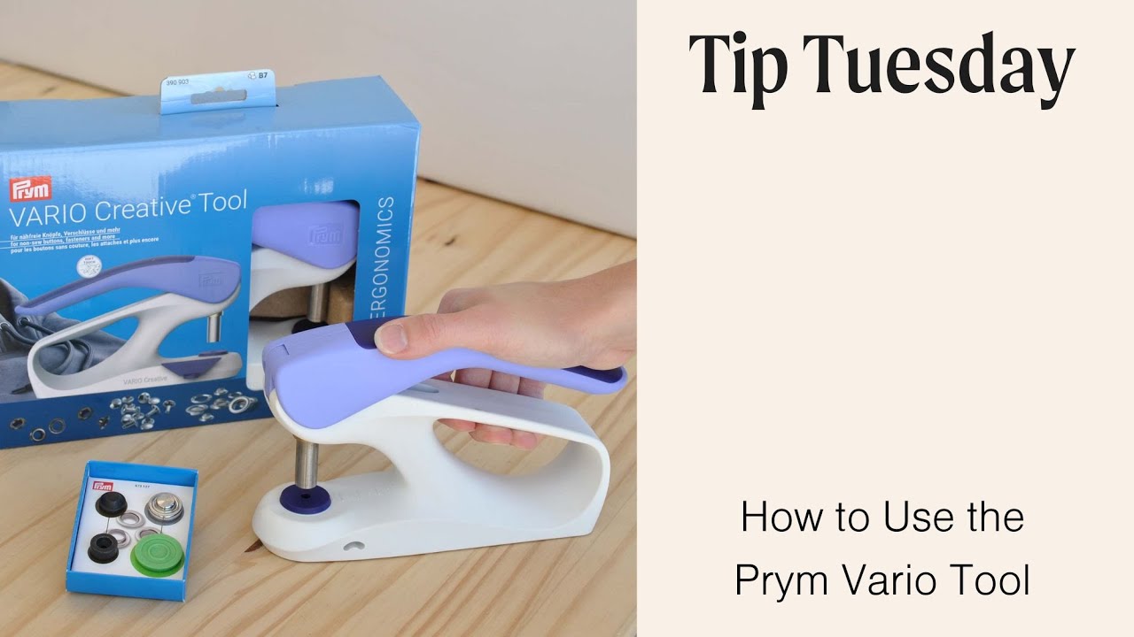 Tip Tuesday : How to Use the Prym Vario Tool - YouTube