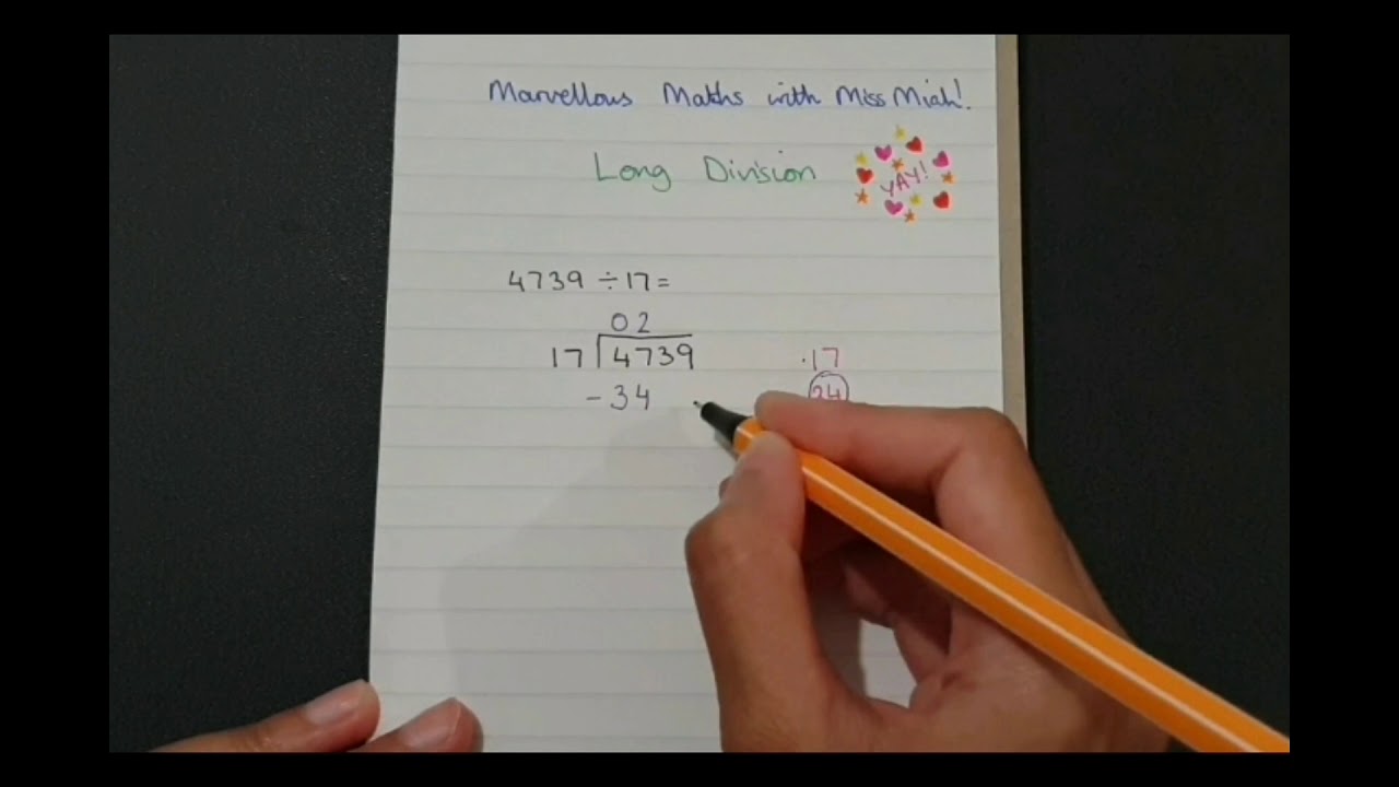 Recapping Long Division with Miss Miah - YouTube