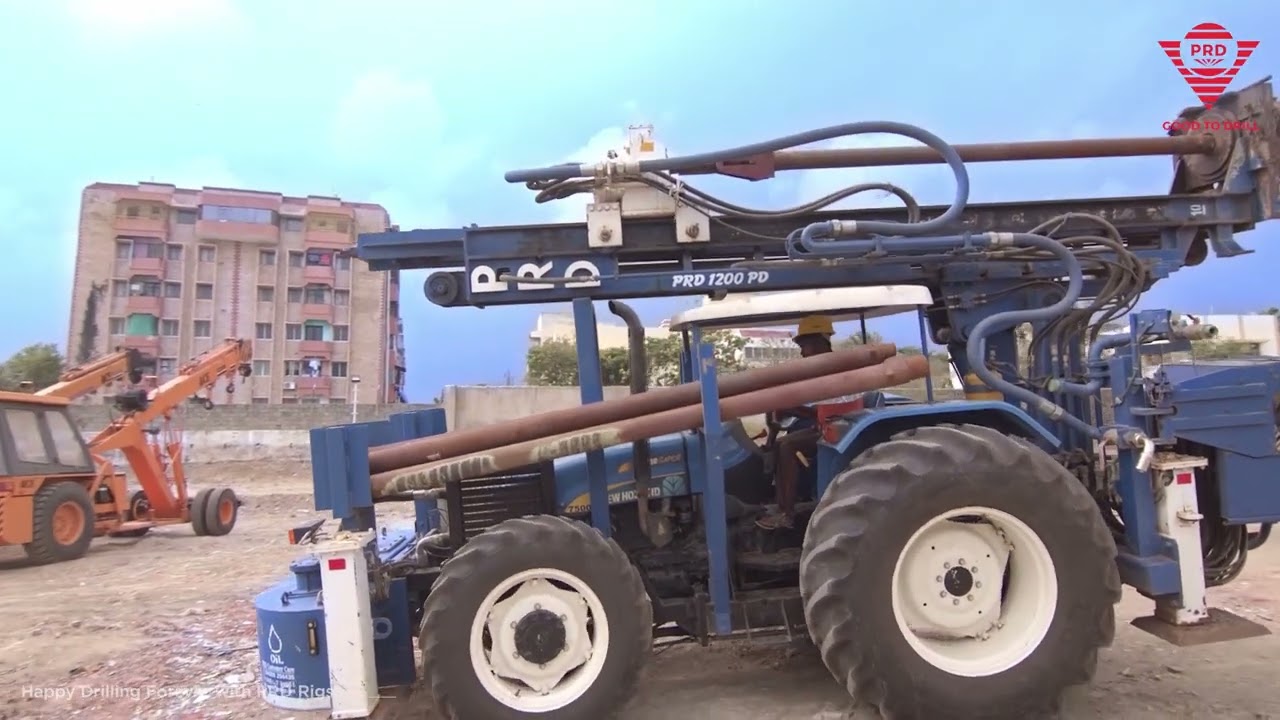 PRD Tractor Mounted Rig - YouTube