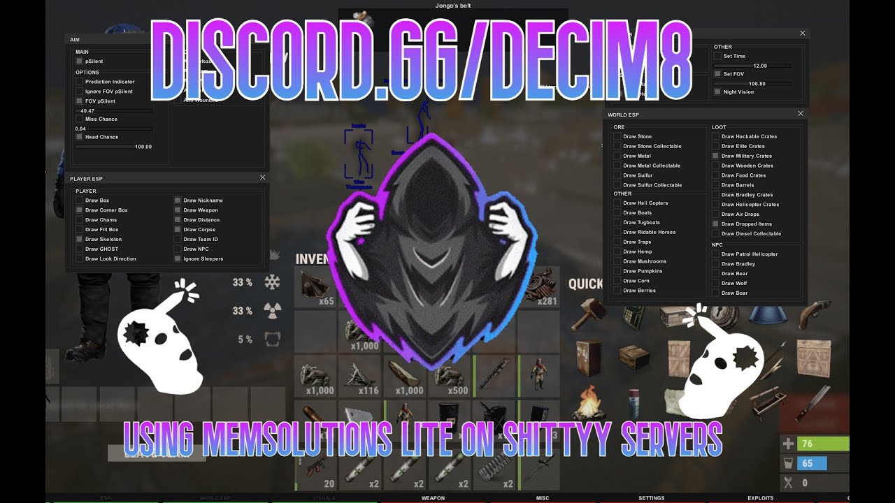 👀 USING MEM-SOLUTIONS LITE ON SHITTY SERVERS | DECIM8 - YouTube