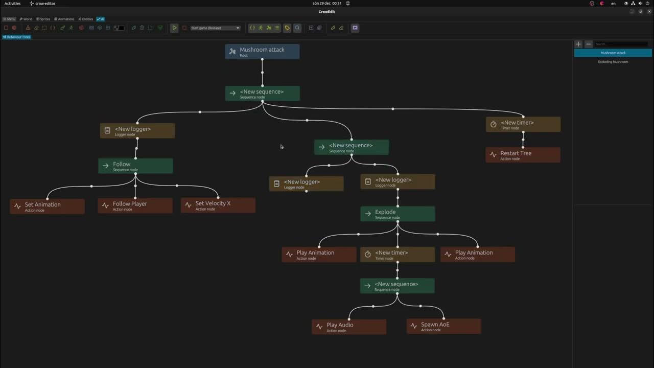 Editor in Rust: Part 13 - Behaviour tree editor - YouTube
