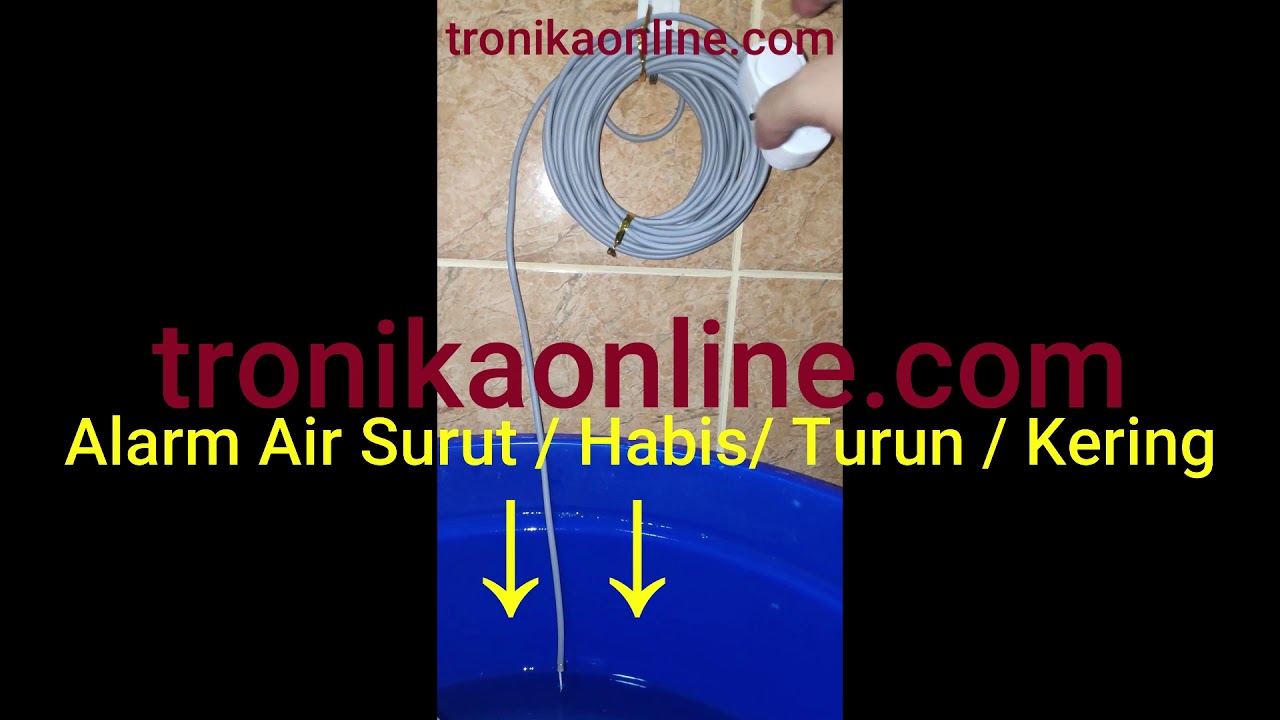 Alarm Air Surut Habis Toren Tandon Bak Air Water Ground Tank Sensor ...