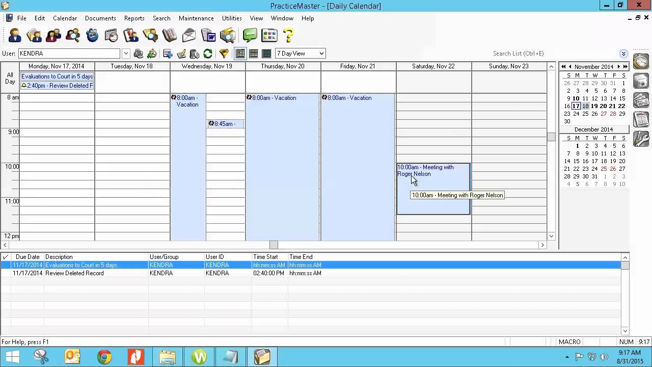 PracticeMaster eBite | Learn how to drag and drop entries in the ...