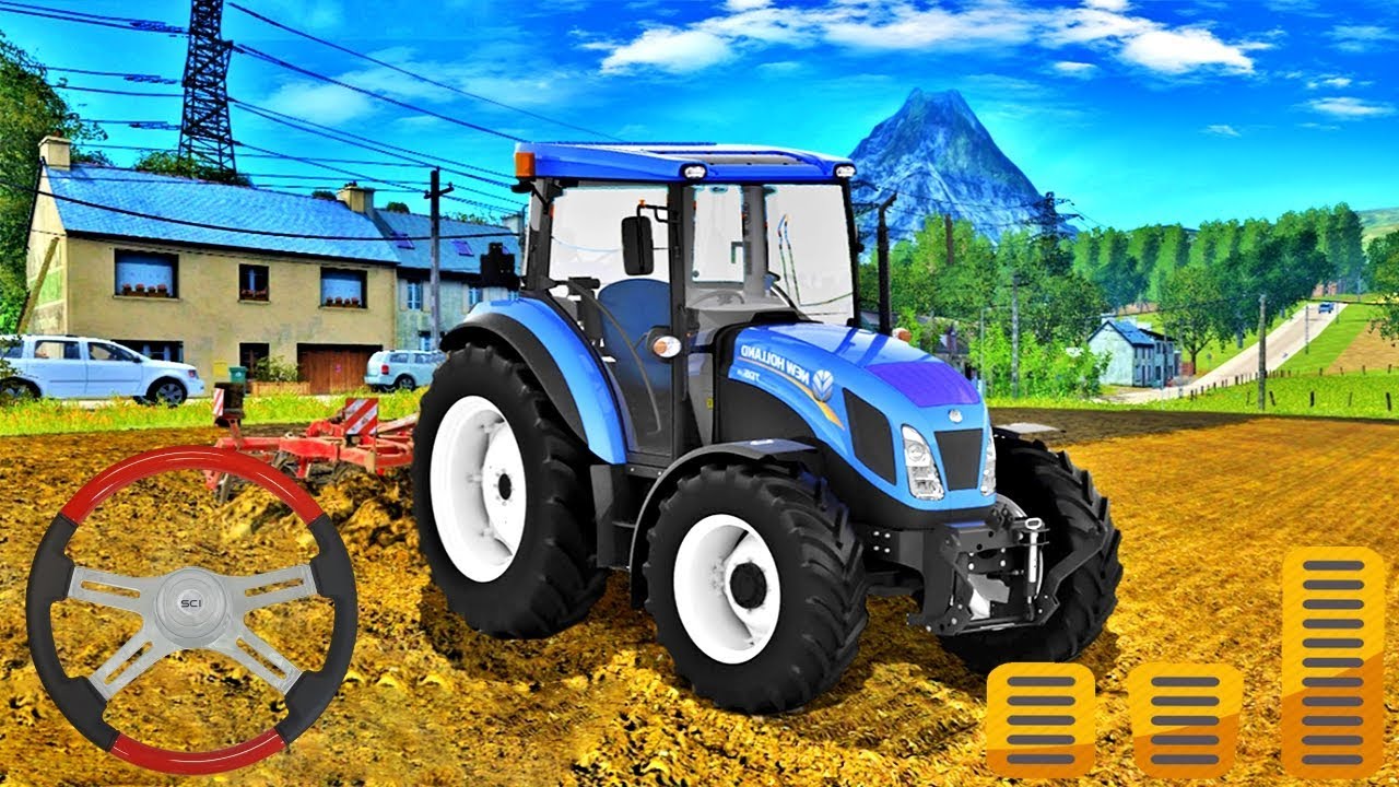 Real Farm Town Farming Simulator Tractor - Best Android Gameplay - YouTube