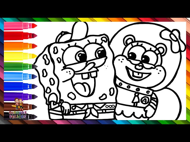 Dibujos De Arenita Bob Esponja Para Colorear
