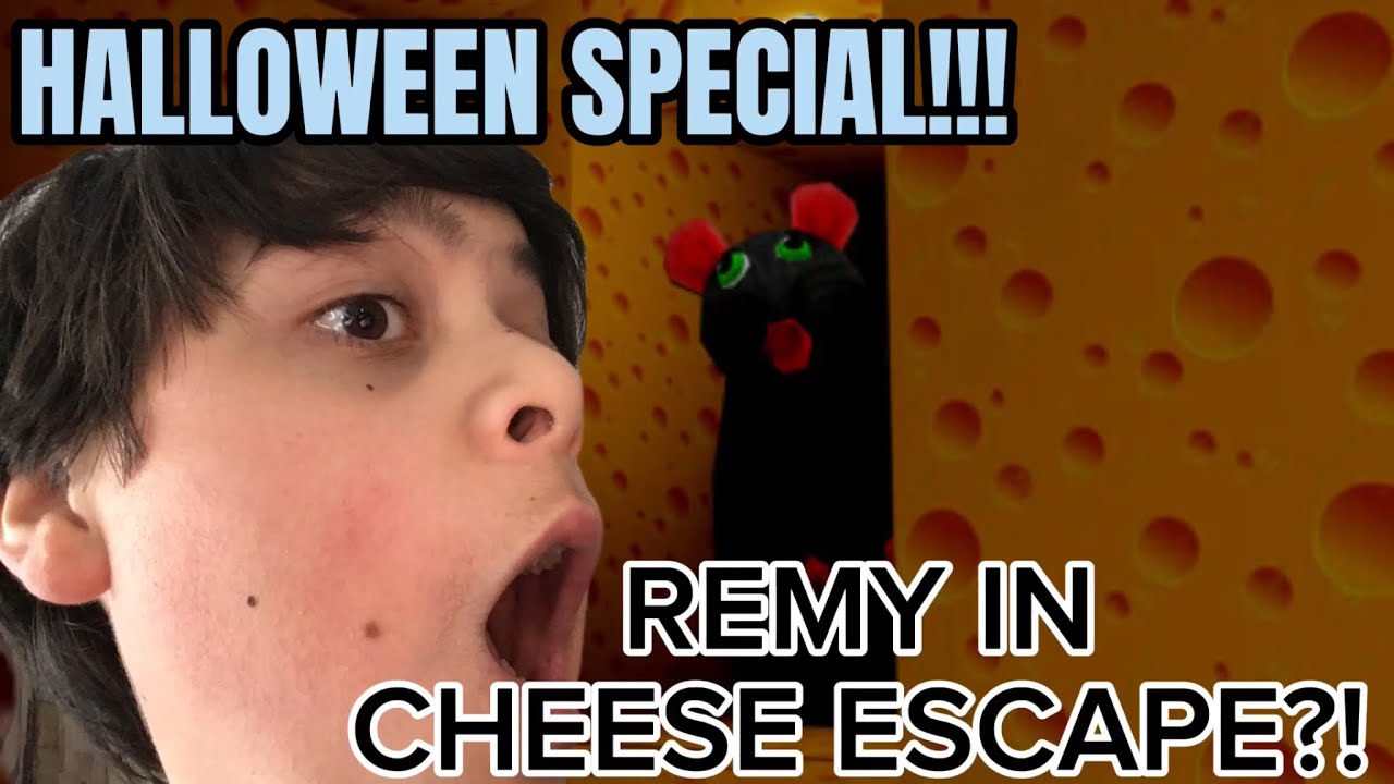 REMY IS ACTUALLY IN CHEESE ESCAPE?! (Halloween Special) - YouTube