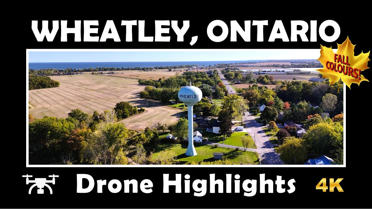 🍁 Wheatley, Ontario Fall Colors - DJI Mini 4 PRO Highlights in 4K 🍁 ...