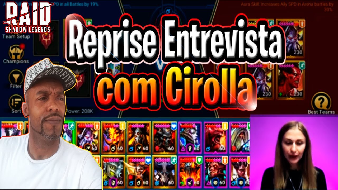 Raid shadow Legends | ENTREVISTA ASH | com novidades - YouTube