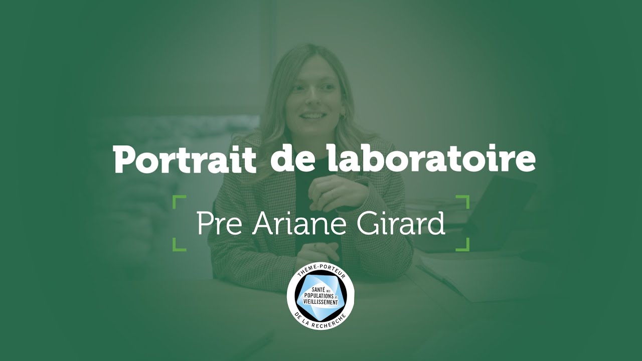 Portrait de laboratoire - Pre Ariane Girard - YouTube