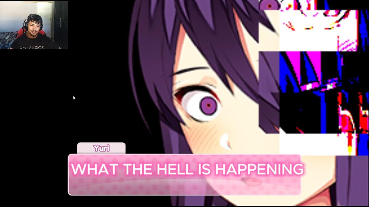 YURI YOURE KIND OF SCARING ME!! DOKI DOKI LITERATURE CLUB - YouTube