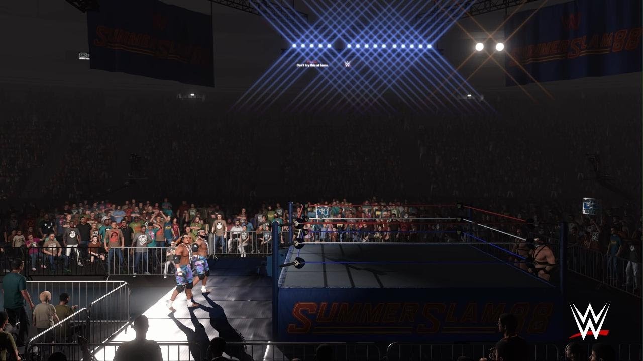 WWE 2K23_Demolition vs The Islanders - YouTube