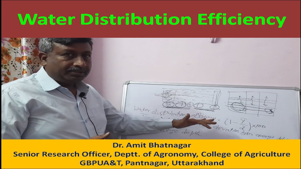 Water Distribution Efficiency - YouTube