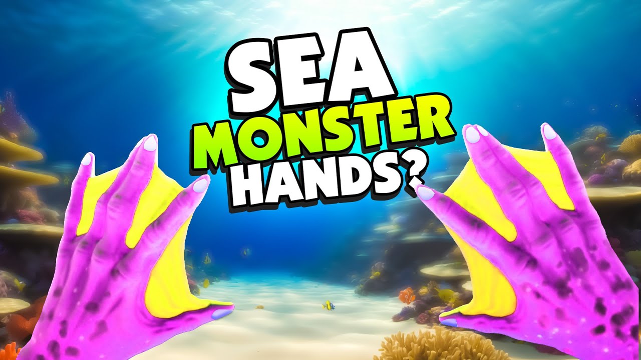 I Become A SEA MONSTER In VR - Call of the Sea VR - YouTube