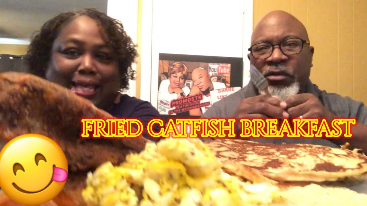 FRIED CATFISH FOR BREAKFAST - YouTube