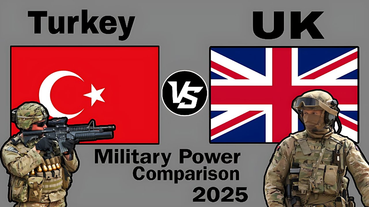 UK vs Turkey Military Power Comparison 2025 | Turkey vs UK Military ...