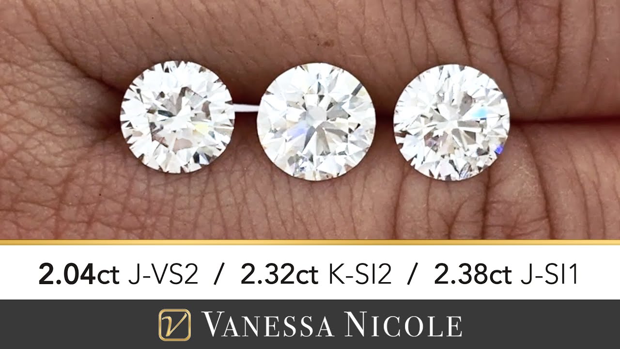 2 CARAT ROUND CUT DIAMOND - 2ct Round Shape Diamond Color Grade ...