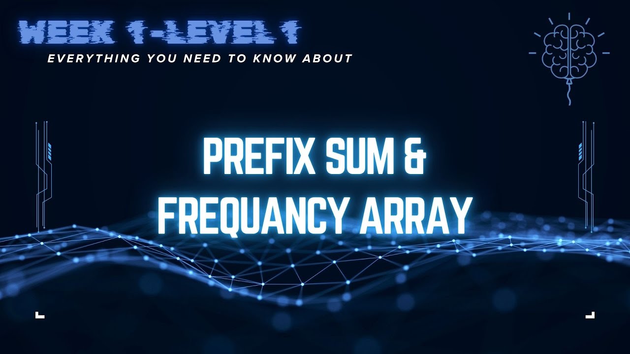 Week 1 - Level 1 - 25` Round 1 ( Time Complexity, Vector, Prefix Sum ...