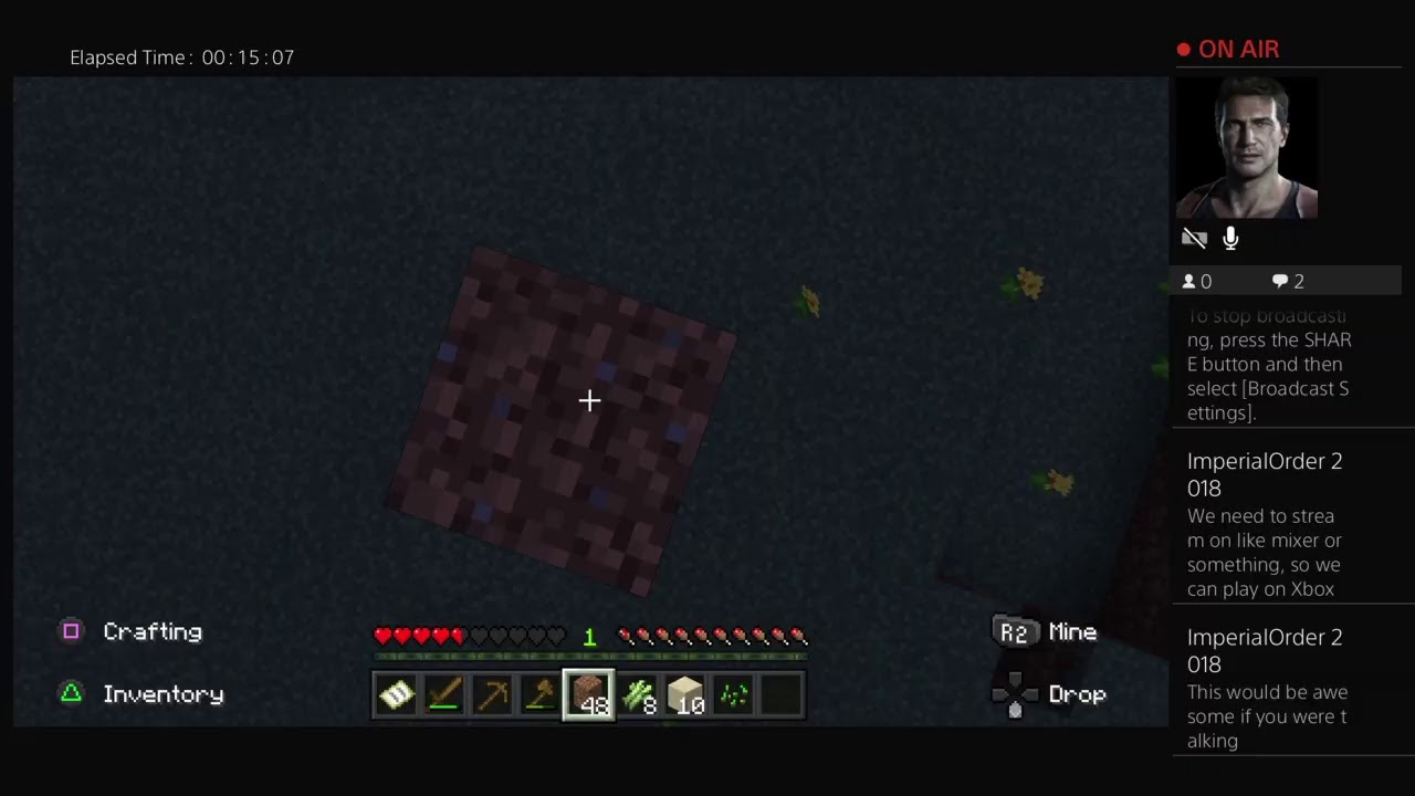 Minecraft start of a block life - YouTube