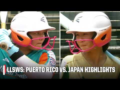 Puerto Rico vs. Japan 🥎 | Little League Softball World Series | Full Game Highlights