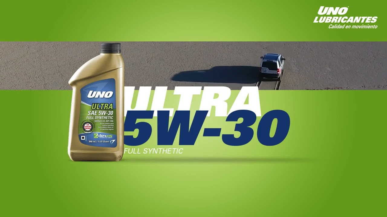 UNO ULTRA FULL SYNTHETIC 5W-30 UNO Lubricantes - YouTube