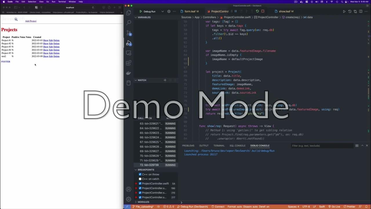 Step Over not Working in VSCode for Swift - YouTube