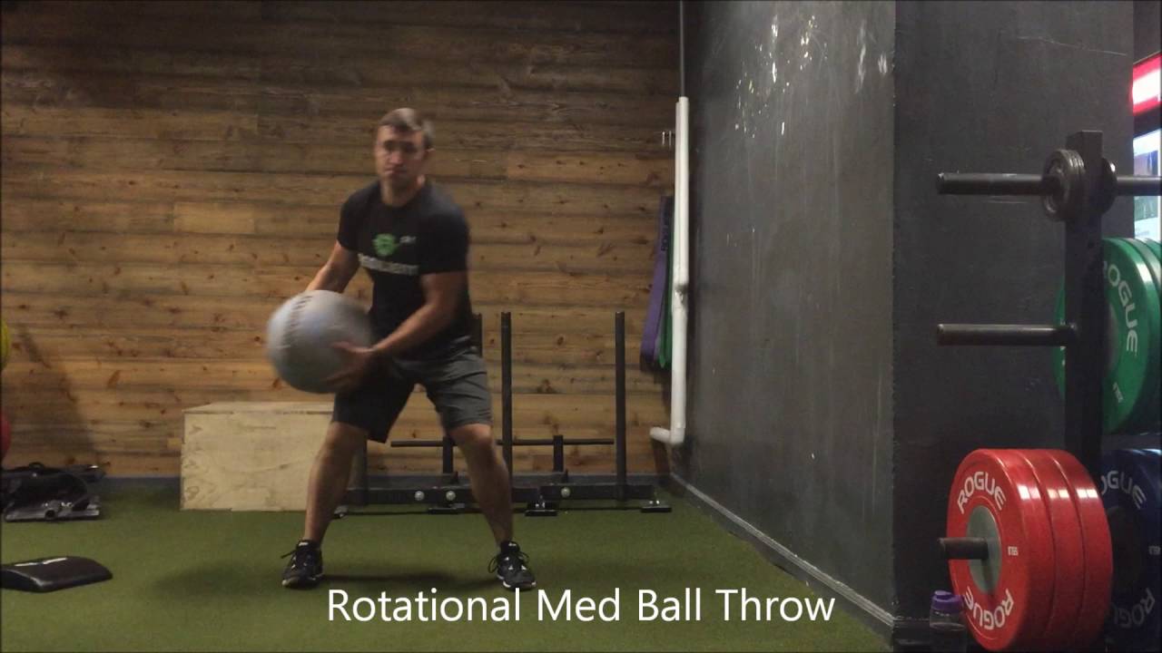 Resilient Performance - Rotational Med Ball Throw - YouTube