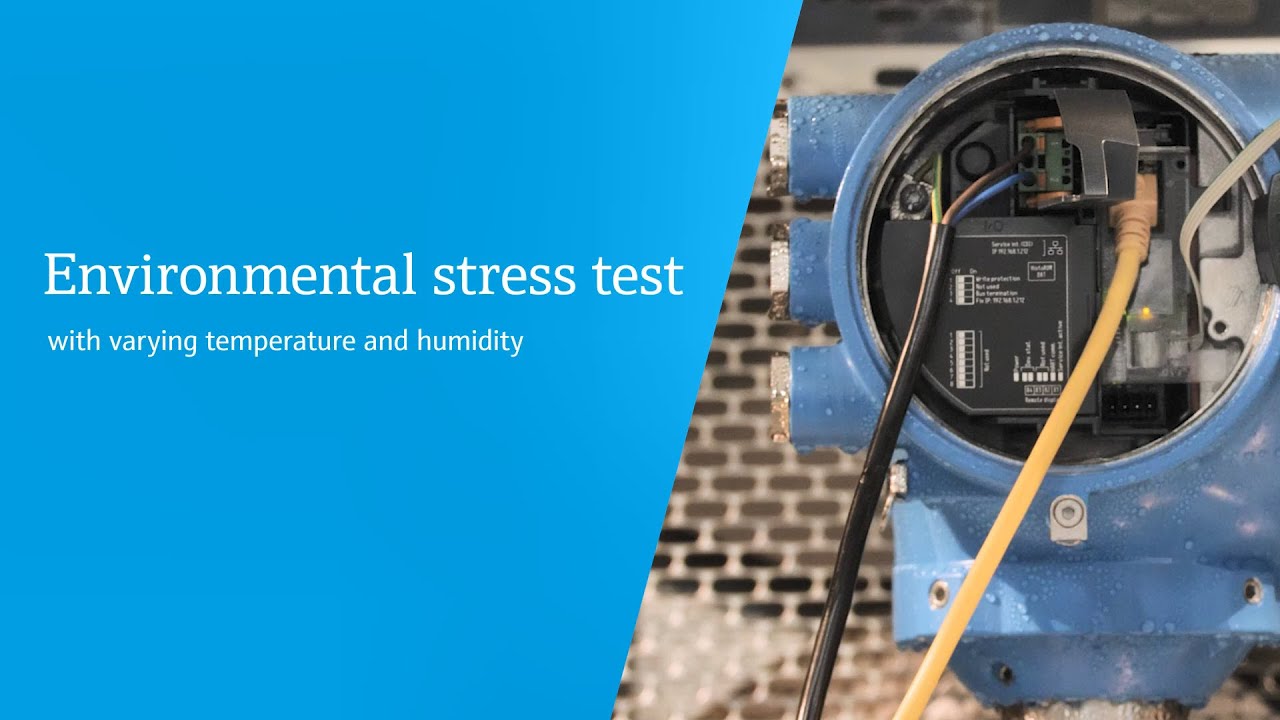 Environmental stress test – with varying temperature and humidity - YouTube