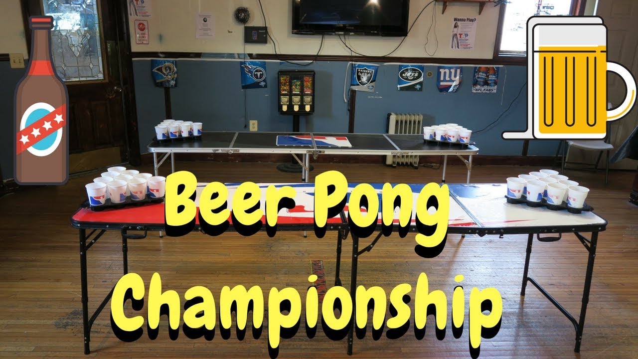 Beer Pong Champion 🍺🍻 | Master of Beer Pong | Travel Vlog - YouTube