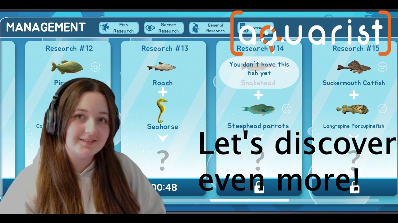 Aquarist Lab DLC - Let's discover even more!!! Pt 4 - YouTube