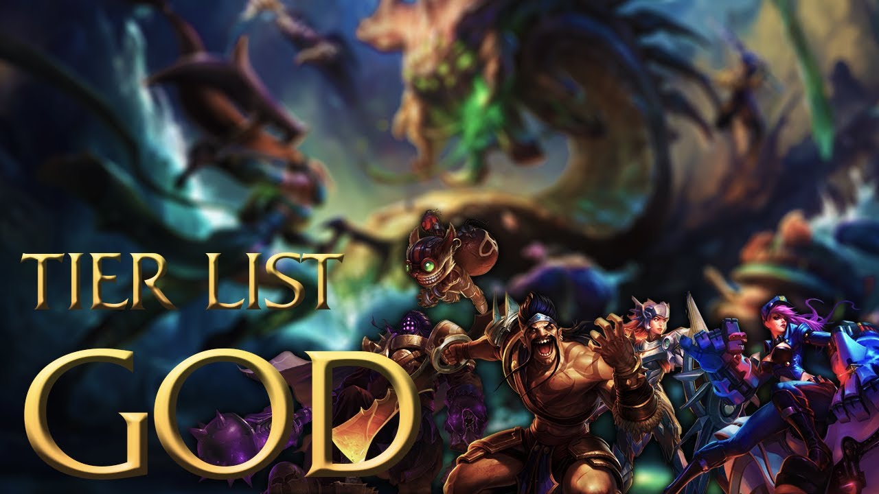 League of Legends - Tier List GOD - PATCH 4.3 - YouTube