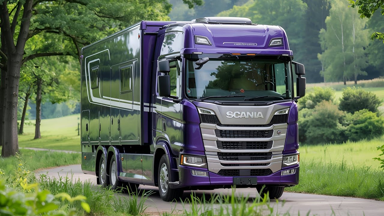 Scania’s 2025 Motorhome Truck – A Dream Home for Travelers! - YouTube