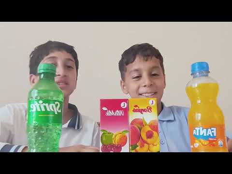 Sprite, Fanta, iki çöplü sok qarışdırıb içdik😜