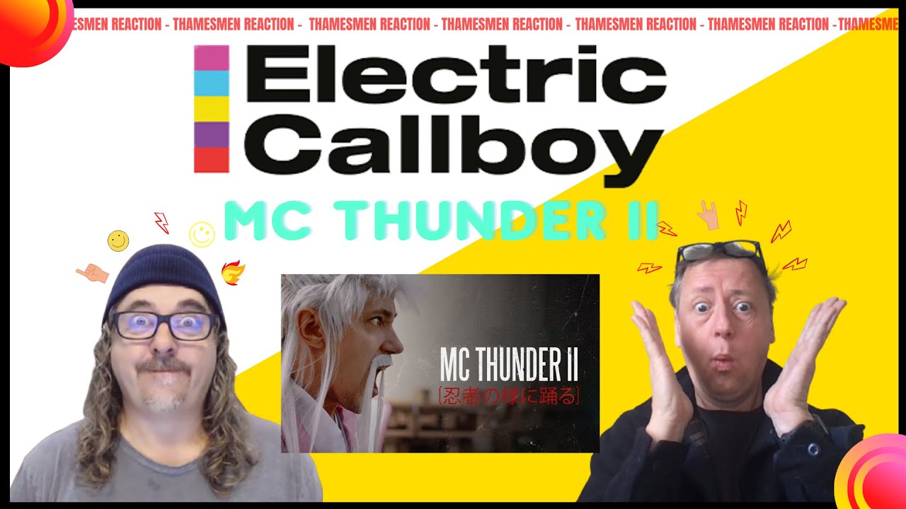 Electric CallBoy: MC Thunder II (We Love MC Thunder!): Reaction - YouTube