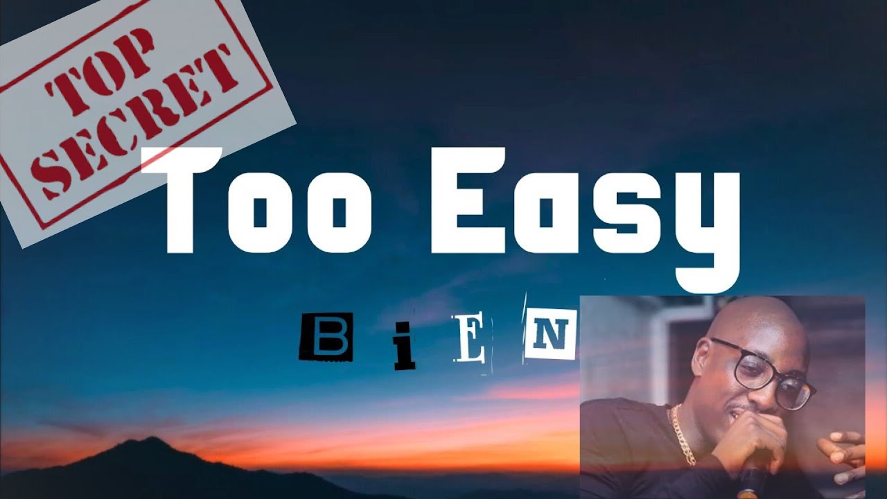 Secret Meaning embedded in Sauti Sol's Bien's Too Easy Track - YouTube