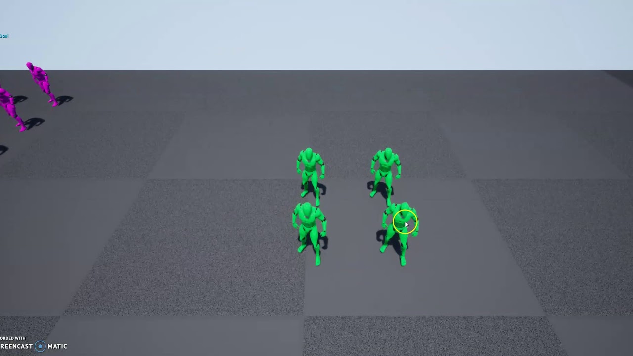 RTS system created in the unreal engine - YouTube