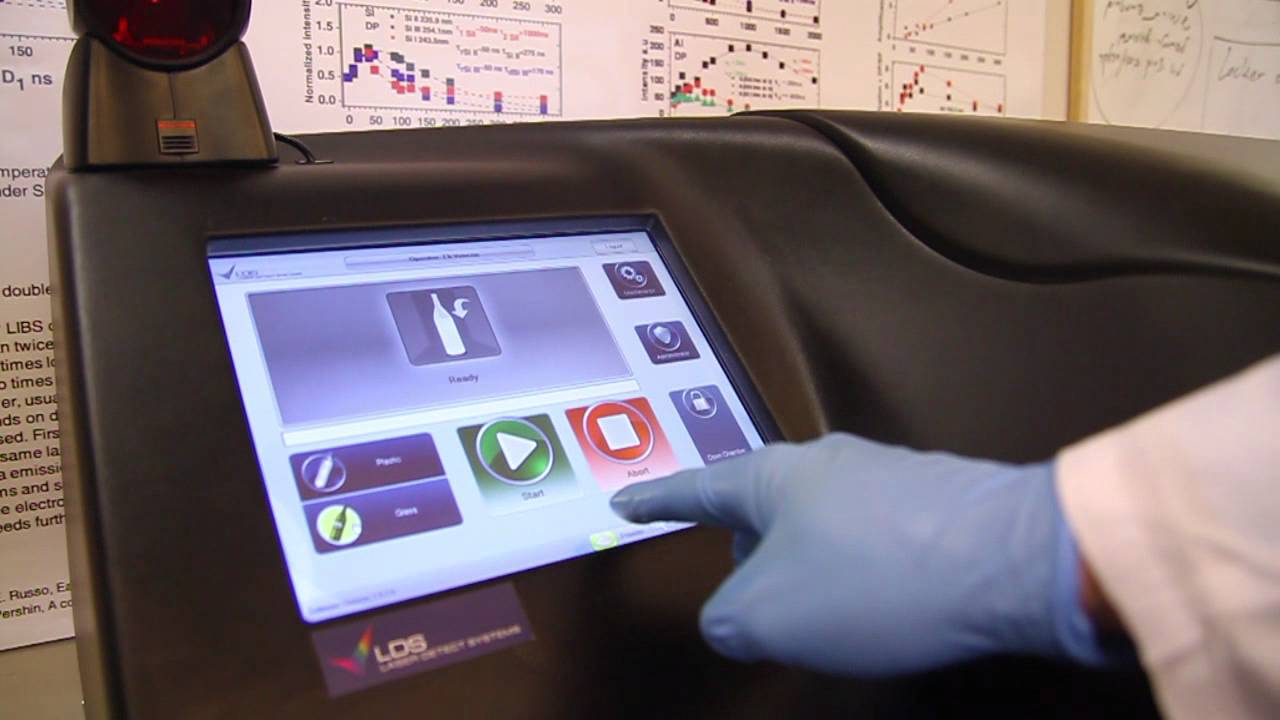 LDS 5500D Ultra Fast Explosive Scanner - YouTube