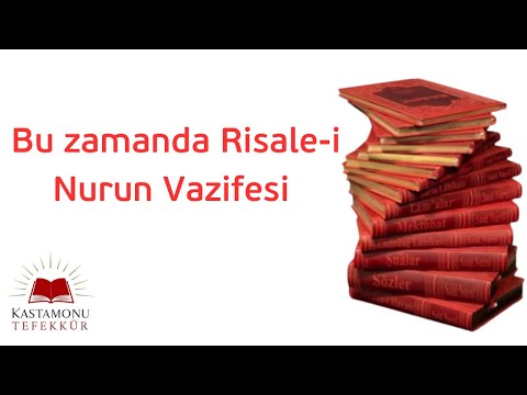 Bu zamanda Risale-i Nurun Vazifesi Takdim Mustafa Baltacıoğlu 