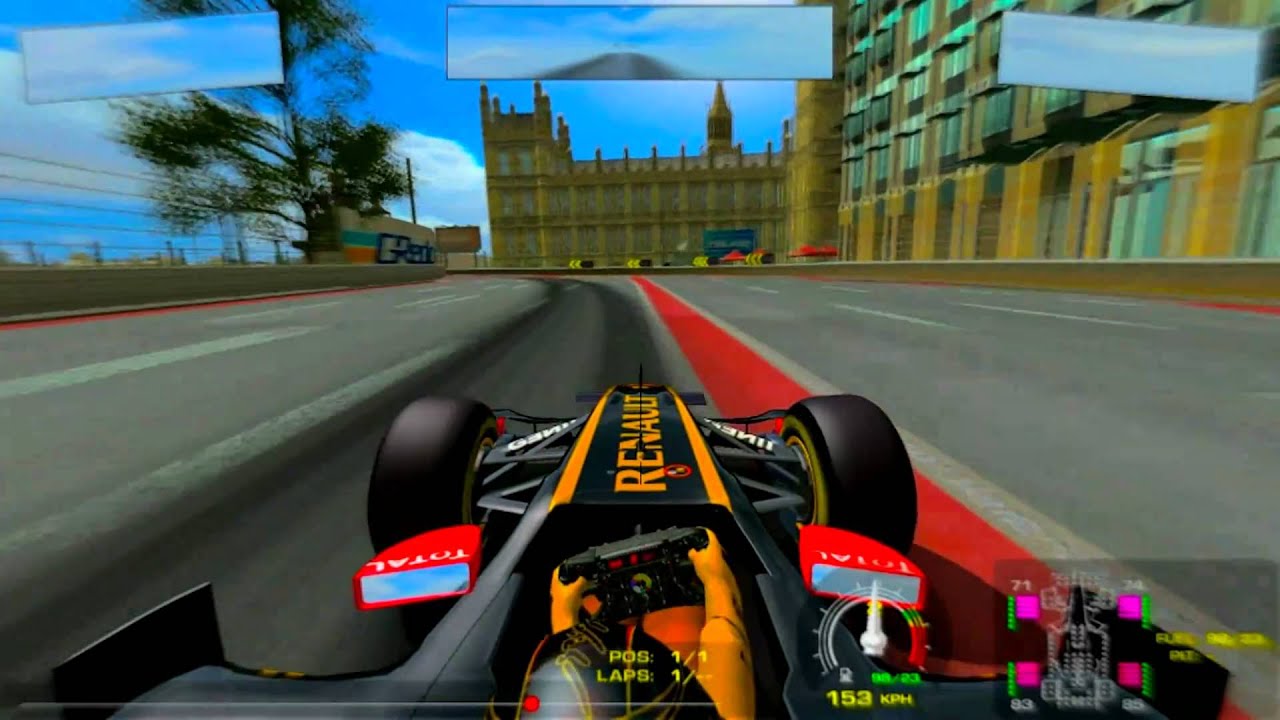 london need for speed shift f1 test. - YouTube