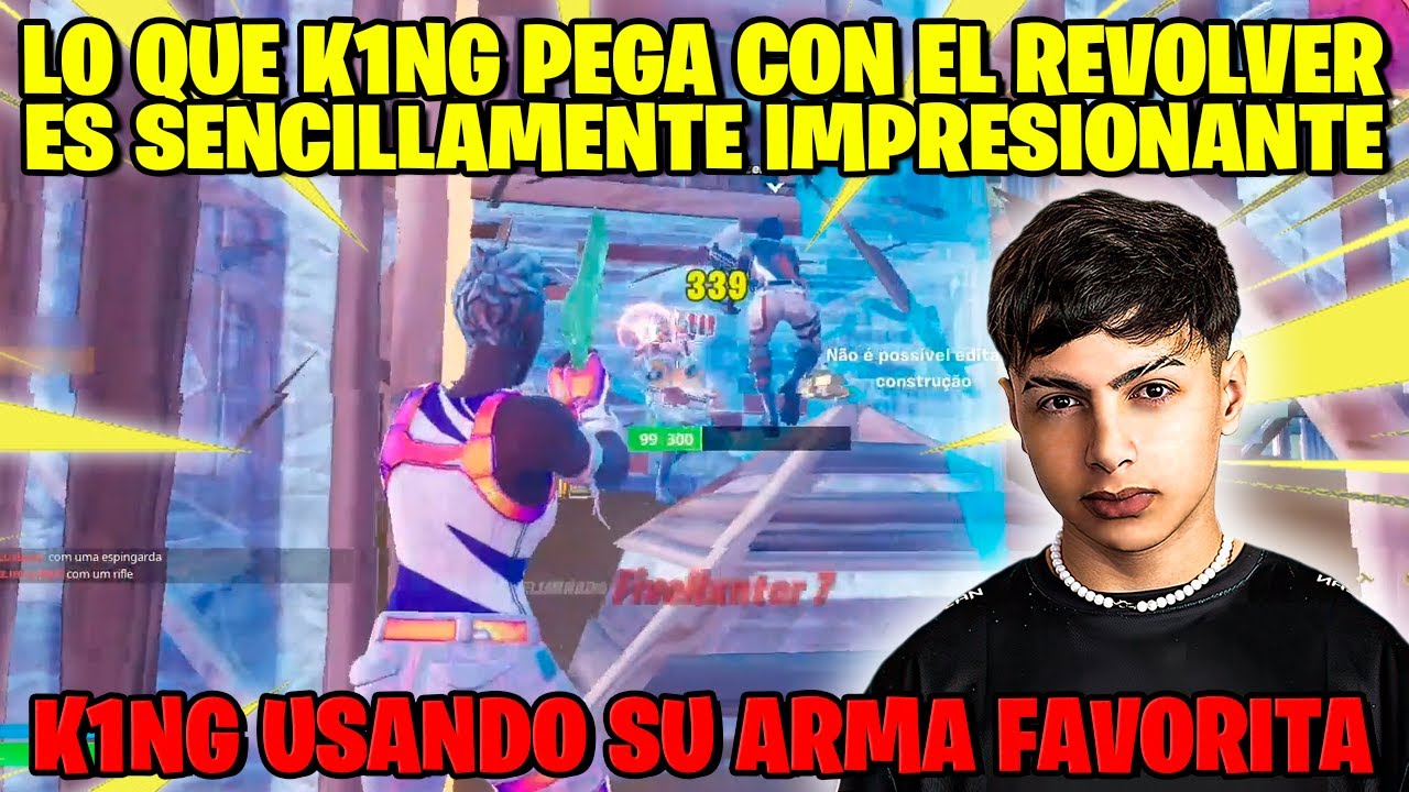 K1NG DIVIRTIENDOSE CON SU ARMA FAVORITA EN EL JUEGO | LO QUE PEGA CON ...