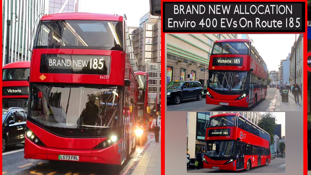 *BRAND NEW ALLOCATION* Route 185 Enviro 400 EV Observations (Inc ...