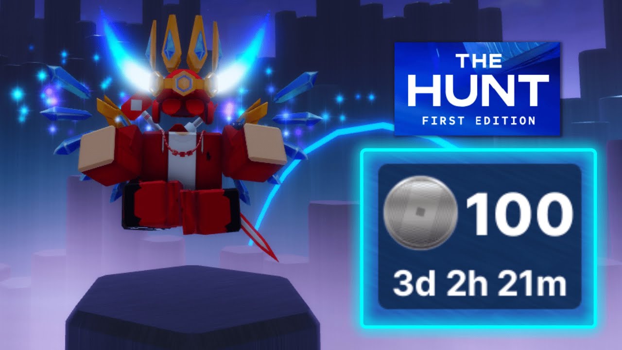 OBTAINED ALL 100 BADGES IN ROBLOX'S THE HUNT - FIRST EDITION EVENT ...