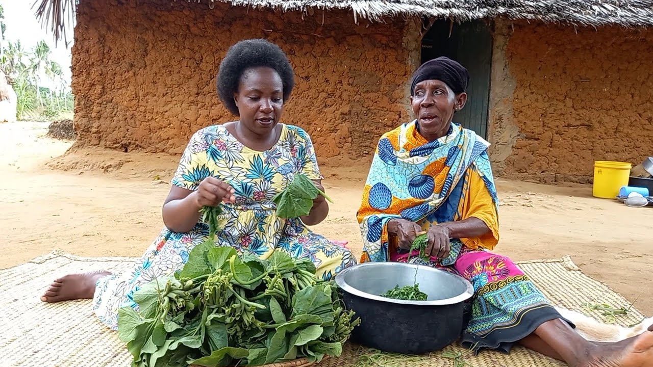 African Village Life//Cooking Most Delicious Village Vegetables - YouTube