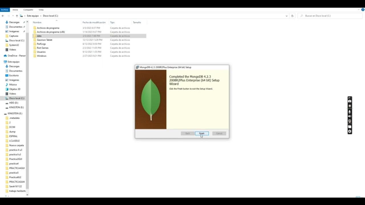 INSTALACION DE MONGO DB 2023 - YouTube