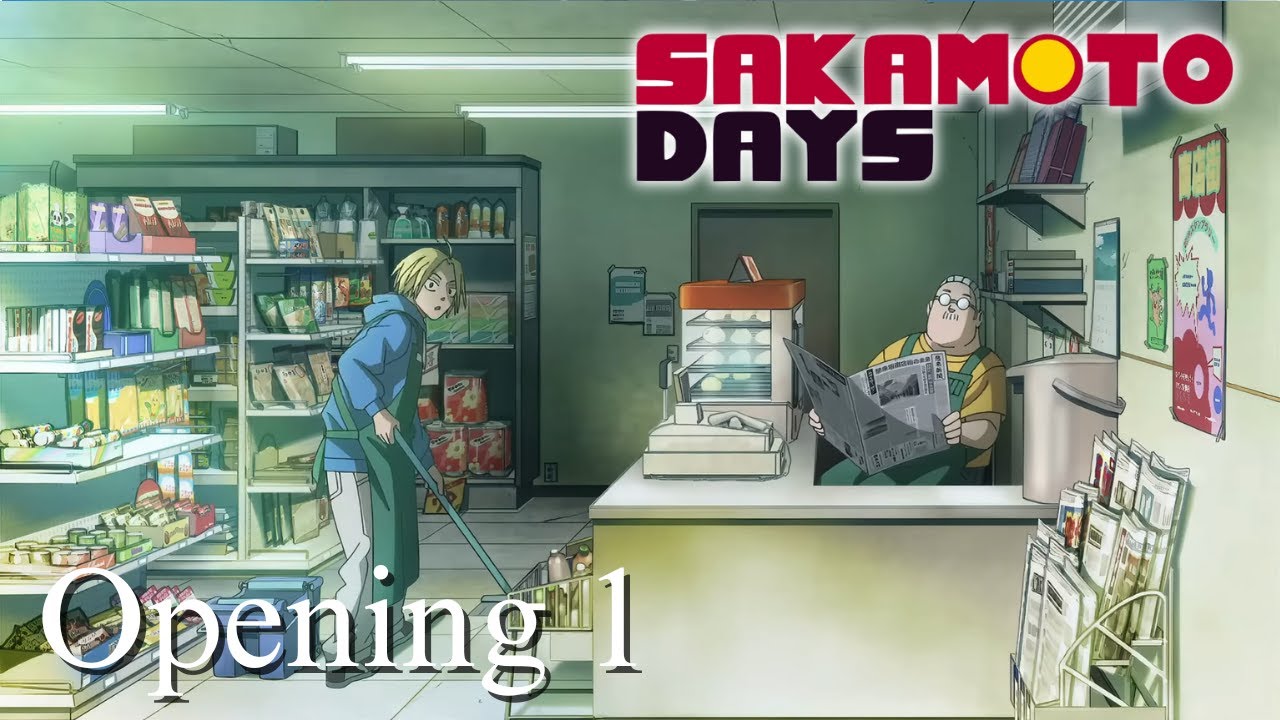 Sakamoto Days Opening 1 - Sakamoto Days | Creditless | 4K | English ...