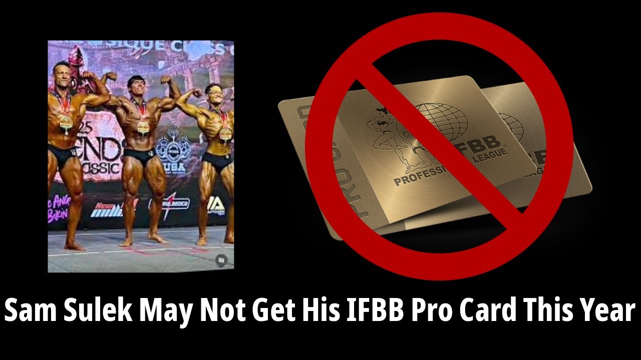 Sam Sulek May Not Get His IFBB Pro Card This Year @sam_sulek - YouTube