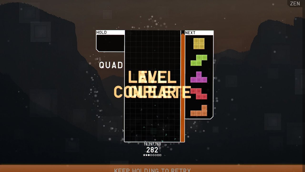 TETR.IO Fastest way to level up in zen mod - YouTube