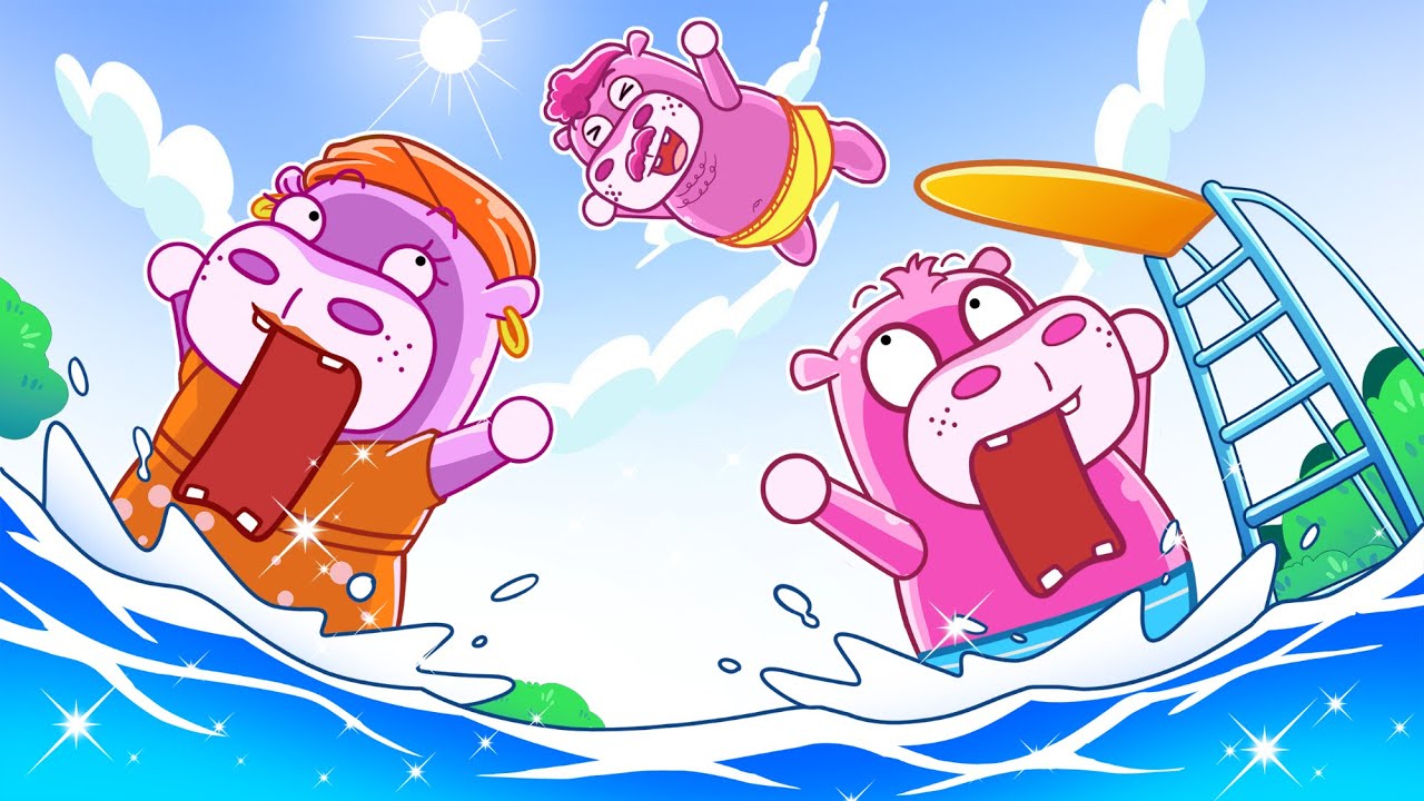 The Hippo's Family Song | Hippo Buno Nursery Rhymes & Kids Songs - YouTube