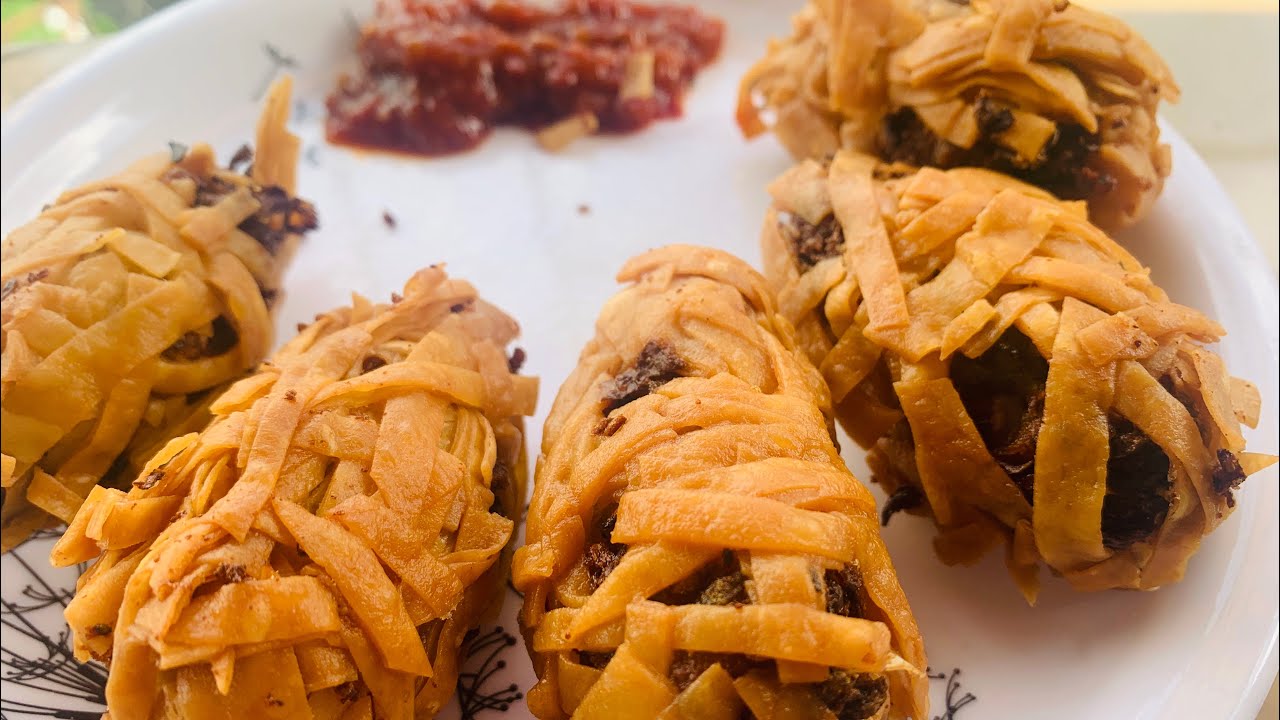 Crispy Chinese roll - YouTube